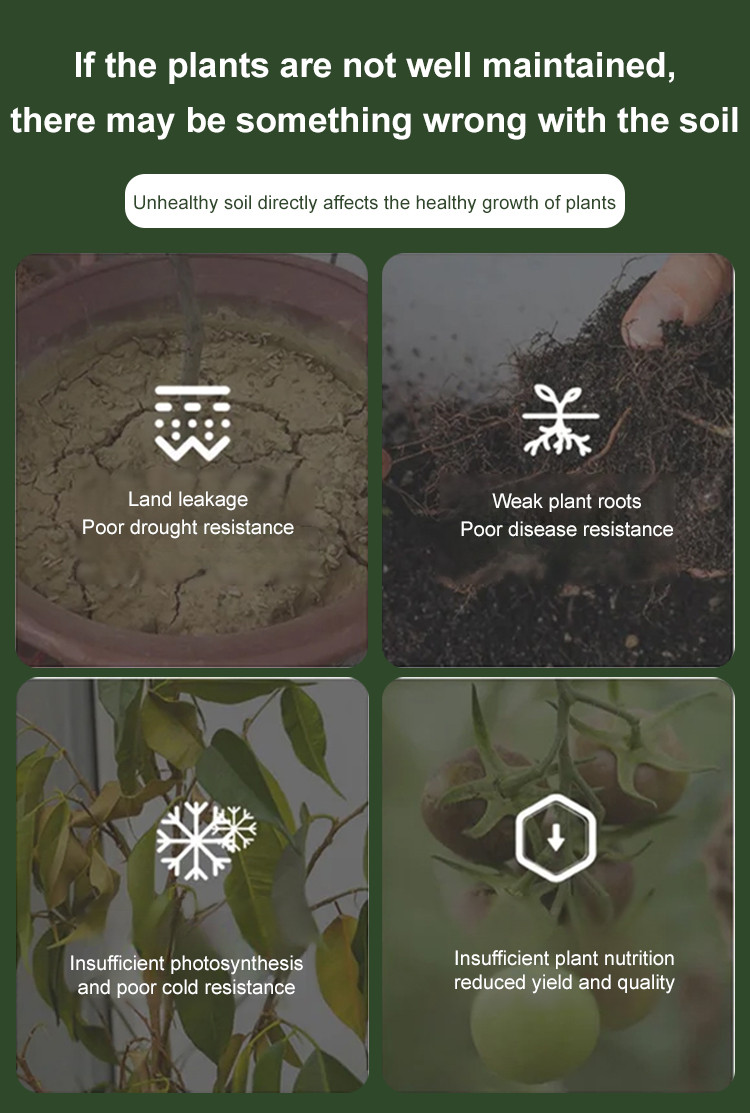 Microbial Soil Booster | Organic Soil Conditioner for Faster Plant ...