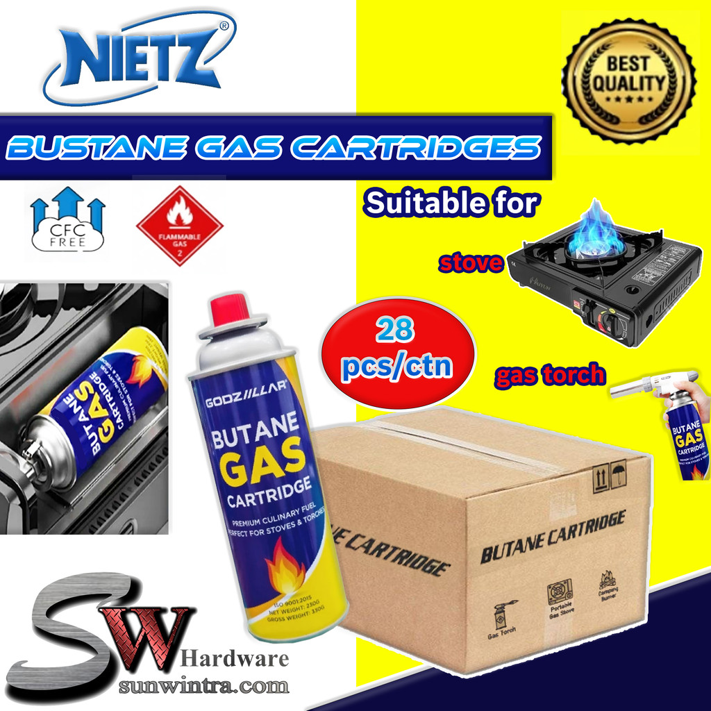 1CTN/BOX Butane Gas Burner Gas Cartridge Welding Fire Anti-Exploade Gas ...