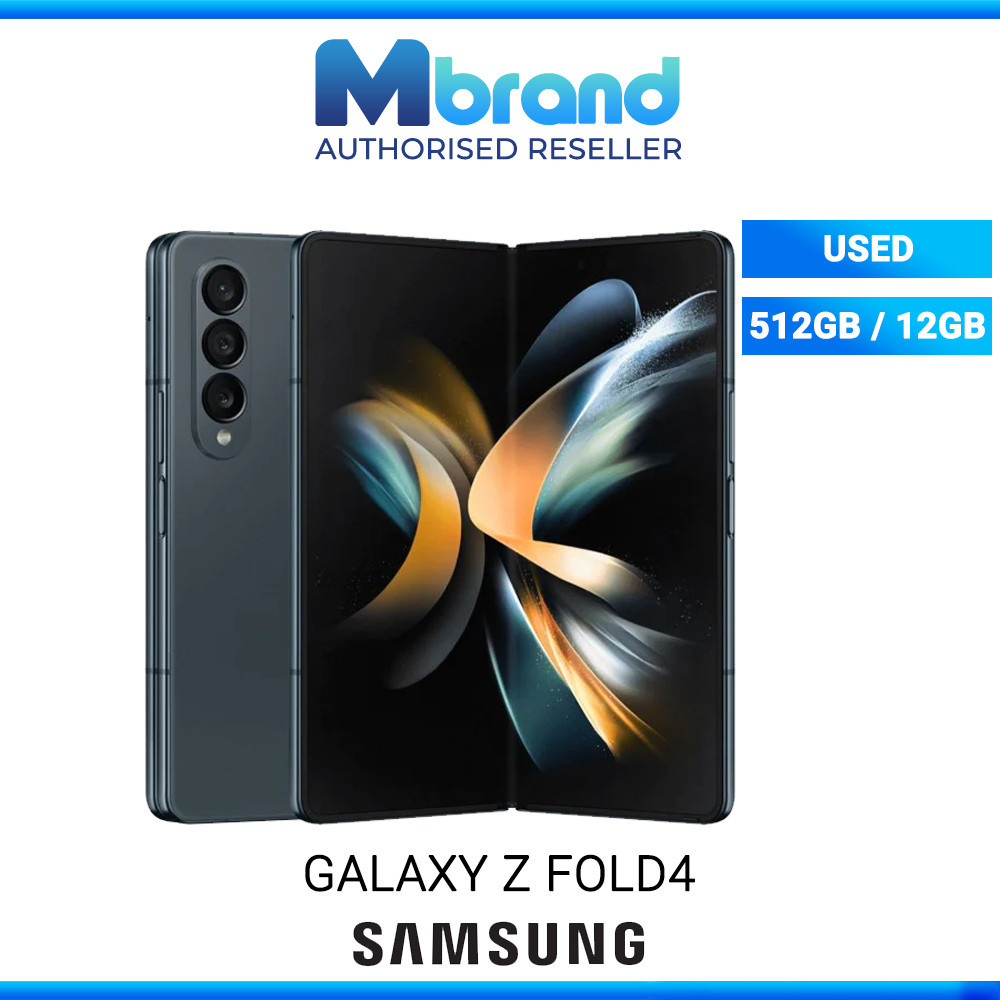 USED Samsung Galaxy Z Fold4 5G 512GB + 12GB RAM 50MP 7.6 inches Android ...