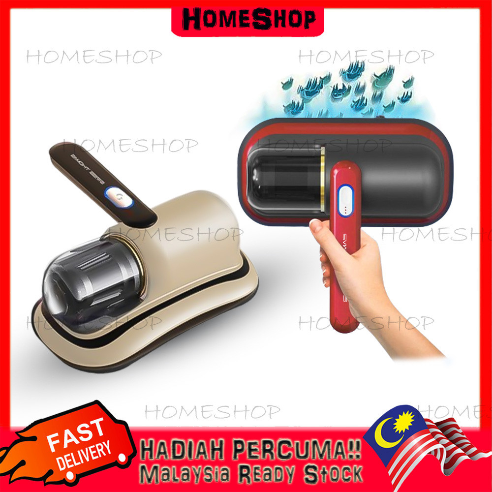 HomeShopMall Wireless Cordless Dust Mite Vacuum Cleaner Removal Machine ...