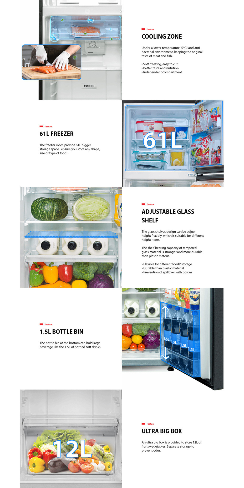 Toshiba Origin Inverter 2-Doors Refrigerator GR-RT320WE-PMY(SS) GR ...