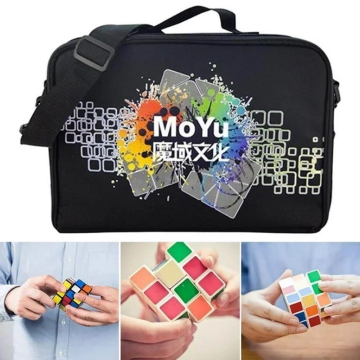 Moyu Portable Shoulder Carrying Bag Cube Storage Box Puzzle Magic Cube ...