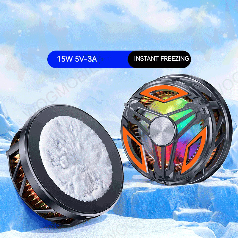 15W GT31 (ICE)Mobile Cooler for Mobile Phones Magnetic Attraction Back ...