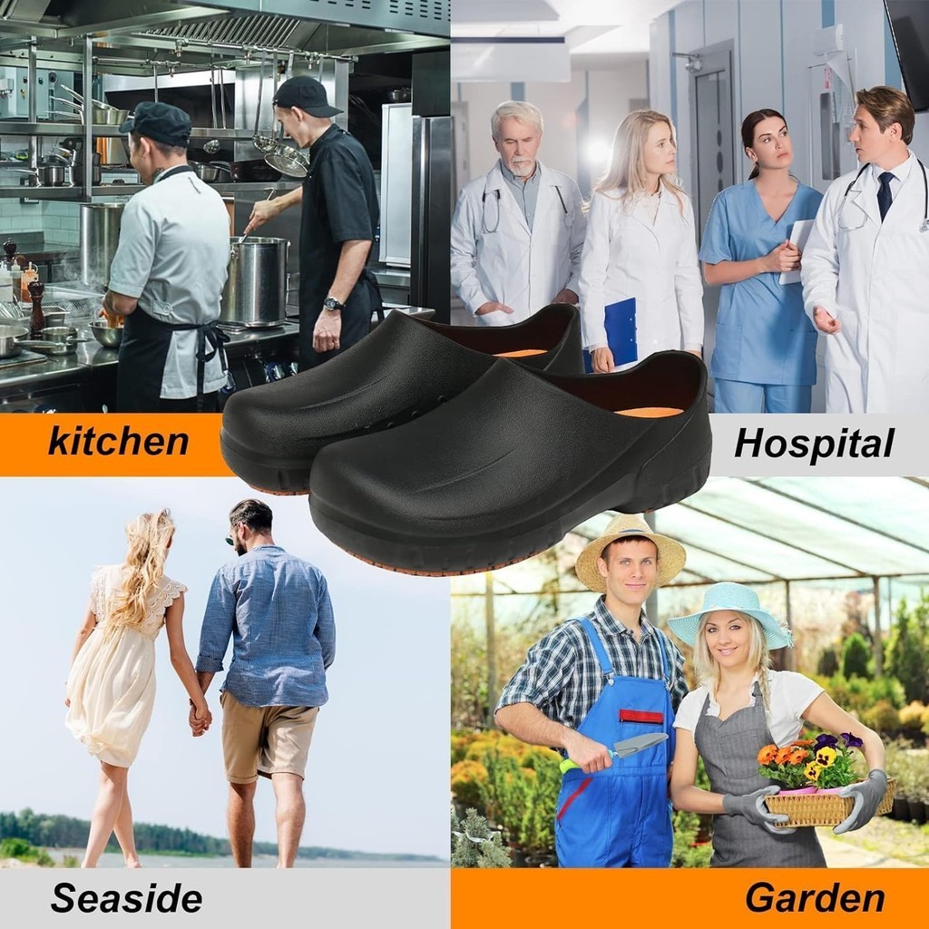 M Class Chef Shoes Nonslip Water Proof Anti-skid Work Shoes Oil-proof ...
