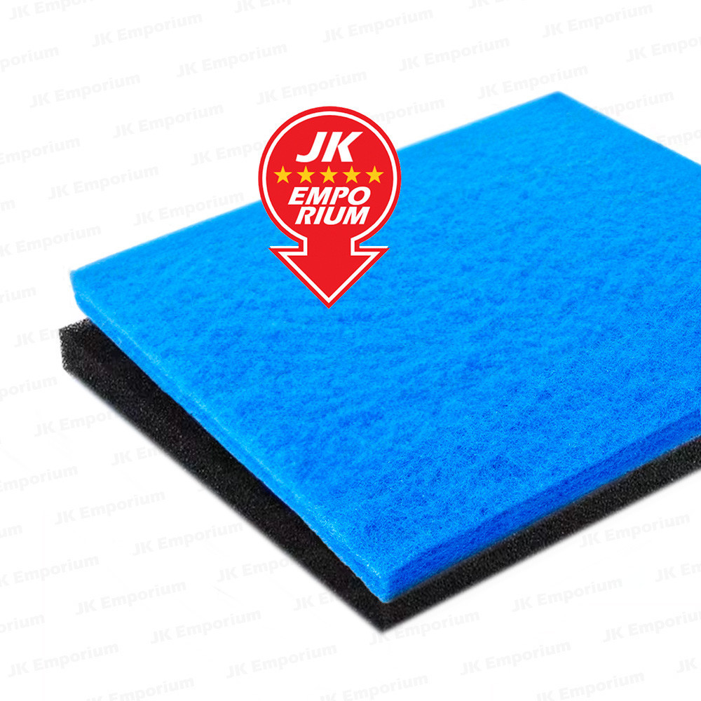 2-Ply Large Size Biomechanical Filter Mat Aquarium Fish Pond Bio Sponge ...