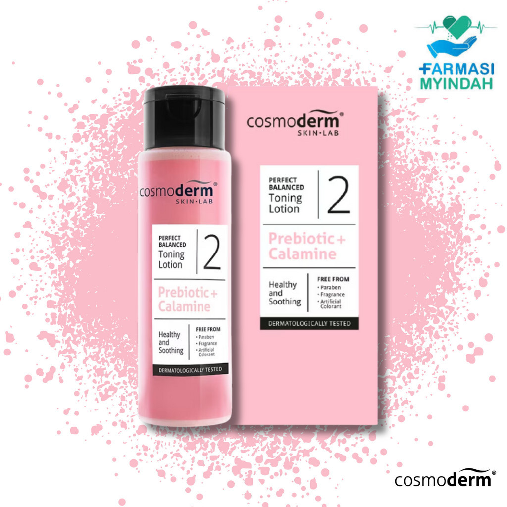 Cosmoderm Perfect Balanced Toning Lotion 120ml | Shopee Malaysia