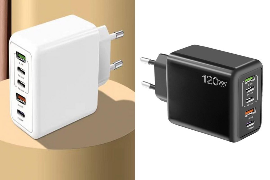 Safe Charging Adapter Multi-port Charger 120w Fast Charging Multi-port ...