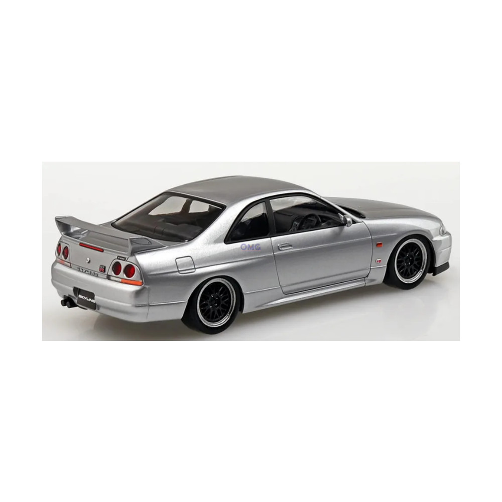 Aoshima 1/32 Nissan R33 Skyline GT-R Custom Wheel (Silver) No.15-SP4 ...