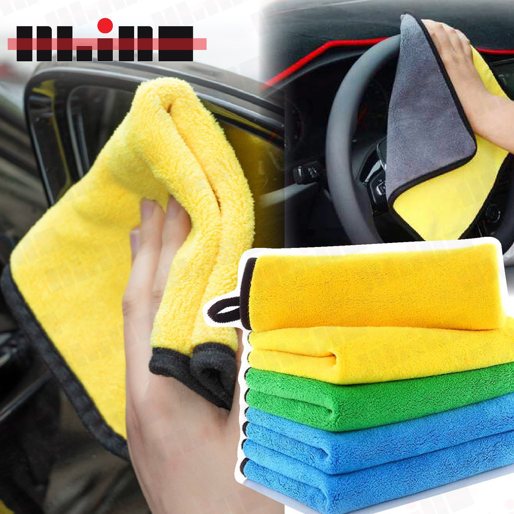 Microfiber Car Cleaning Towel Multipurpose High Water Absorption Plush ...