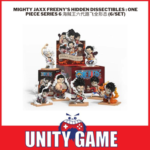 MIGHTY JAXX FREENY'S HIDDEN DISSECTIBLES ONE PIECE SERIES 6 海贼王六代路飞全形态 (6/SET) | Shopee Malaysia
