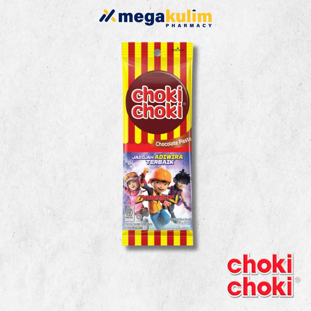 Choki Choki Chocolate Paste ( 9g X 5Pcs / Pack ) | Shopee Malaysia