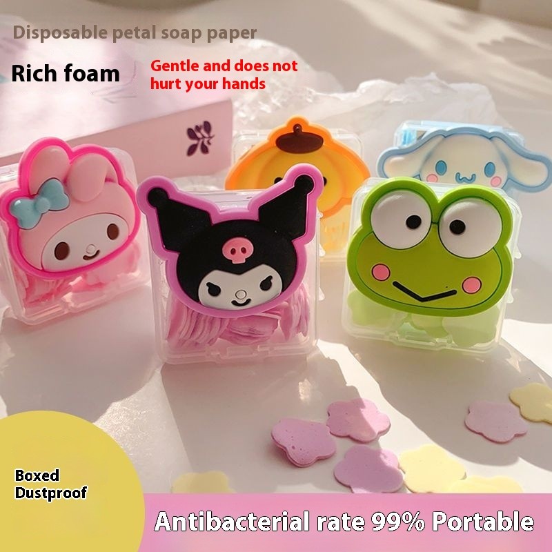 Cartoon Cartoon Sanrio Disposable Hand Washing Soap Tablets--with ...