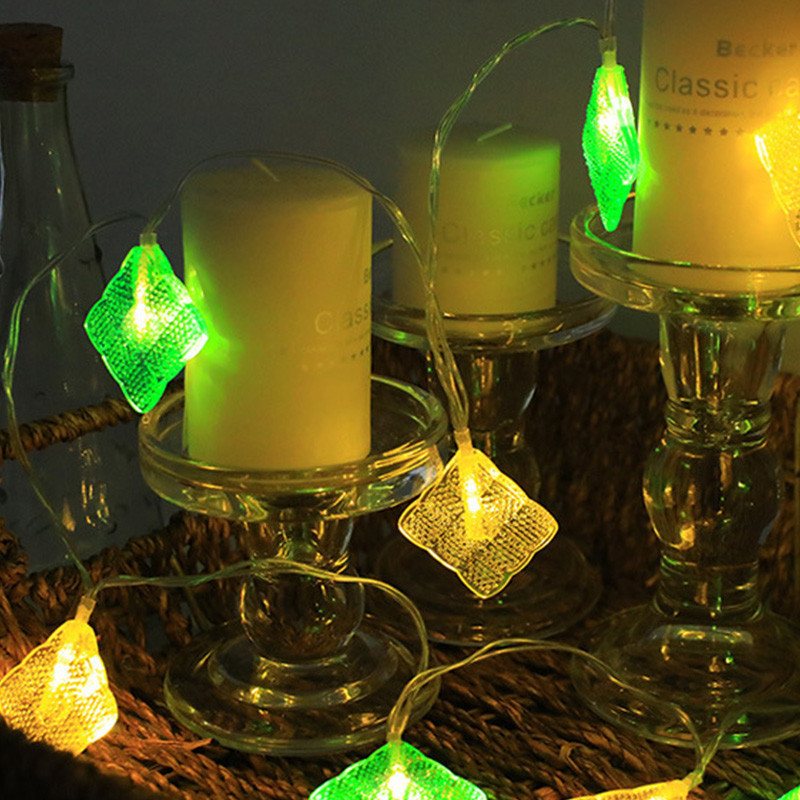 Hari Raya Light Banner Ramadan Moon Atmosphere String Lamps Fahion Home ...