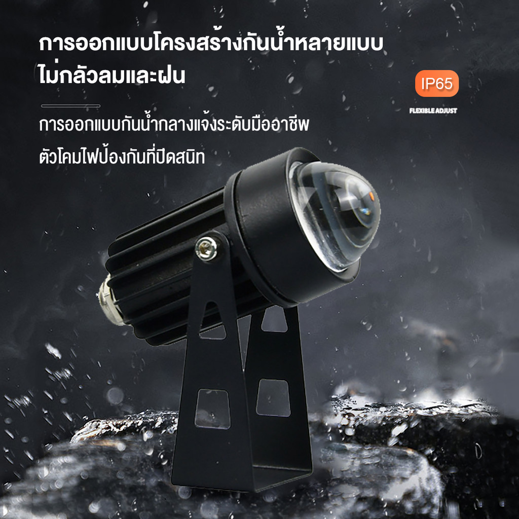 Outdoor 220V 5W Spotlight LED Floodlight Waterproof IP65 Wall Light ...