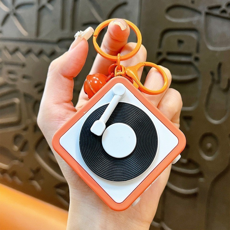 Small Retro Music Recorders Cassettes Player Music Player Keychains ...
