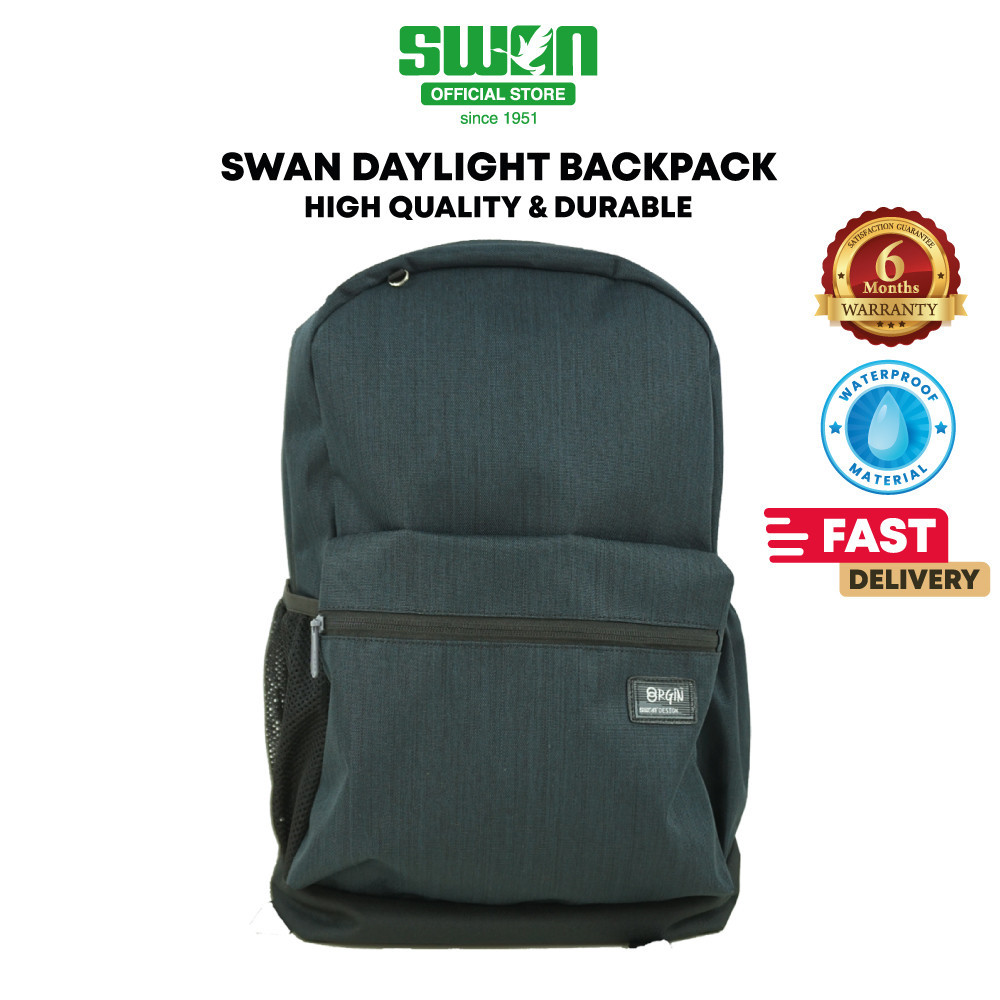 SWAN Daylight Backpack School Bag/Beg Sekolah-BLACK | Shopee Malaysia