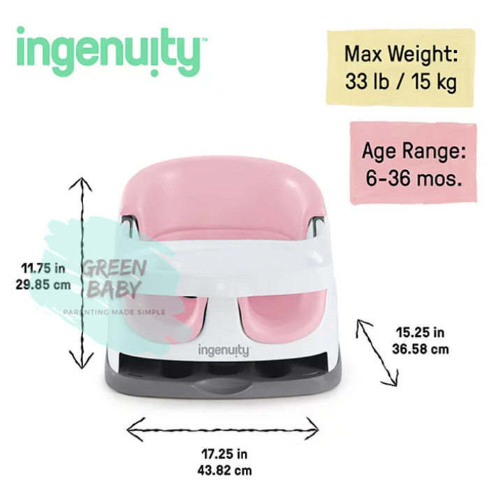 Richell Soft and Fluffy Baby Sofa 1pc Ingenuity Booster Seat 2in1 Baby ...