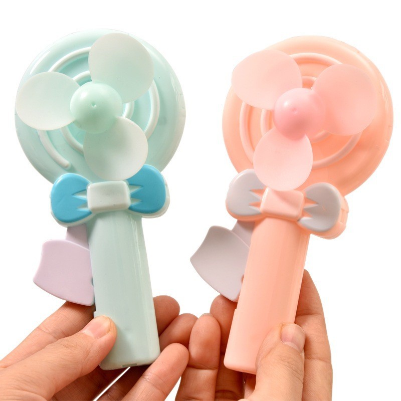 SayYes Kids Cute Cartoon Portable Hand Pressed Fan Animal Cartoon ...