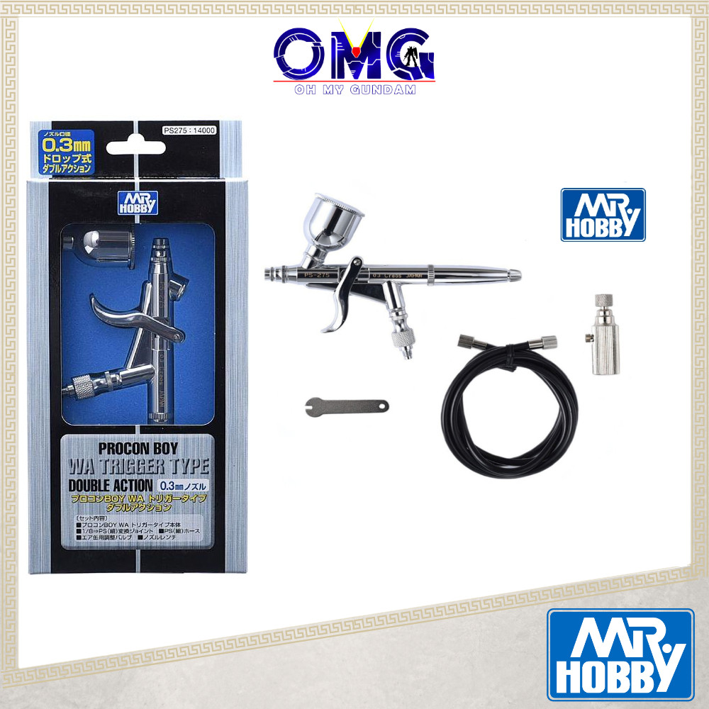 Mr Hobby Airbrush Mr Procon Boy WA Double Action Type (0.3mm) PS275 Mr. Hobby Air Brush ...