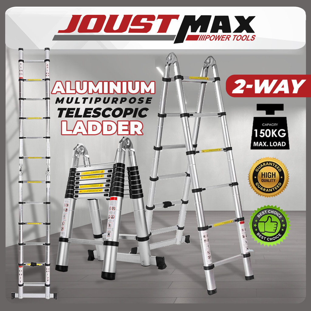 Double Sided Two Way Foldable Ladder Multipurpose Telescopic Ladder ...