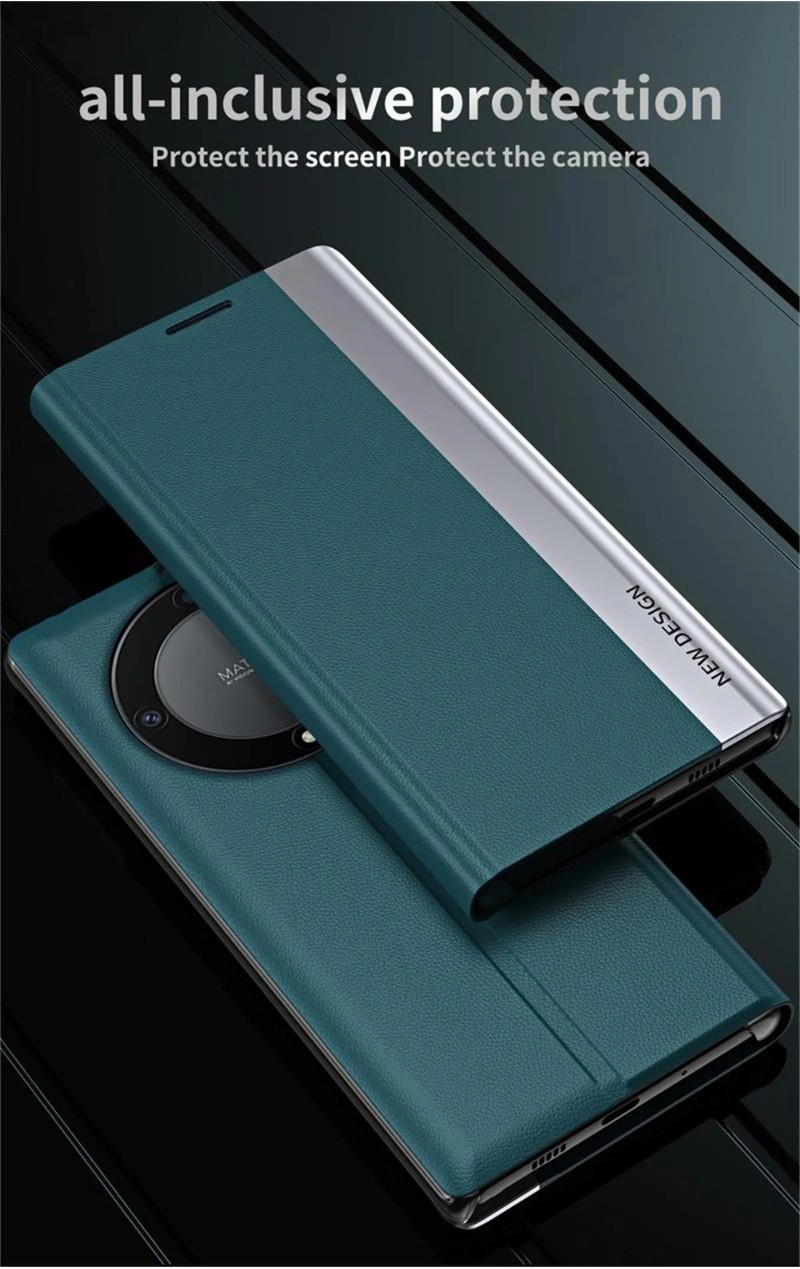 Leather Flip Case For Honor X9b X9a X8b X50 X9 X30 X30i X7 Magic 5 Lite ...