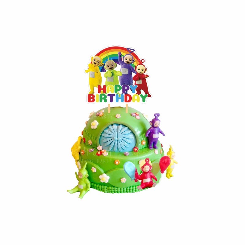 Teletubbies Children's Birthday Party Decorations Cute Cartoon Theme ...