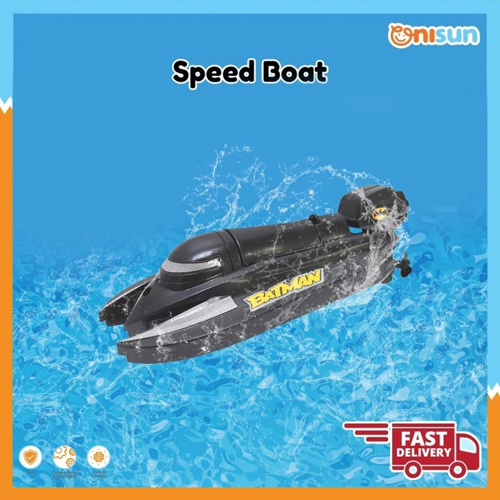 Auto Moving Speed Batman Boat Electronic (Mainan Bot Kanak Kanak ...
