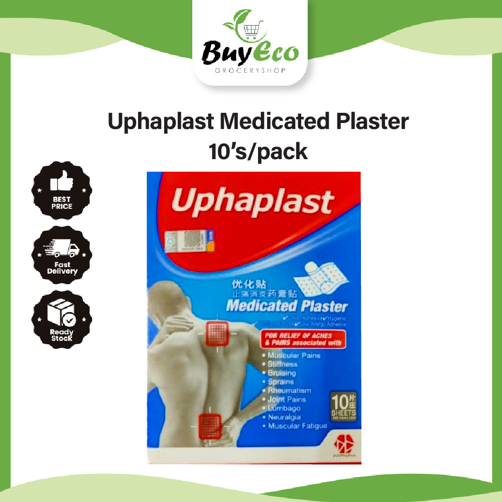 Uphaplast Medicated Plaster 10's/box | Shopee Malaysia
