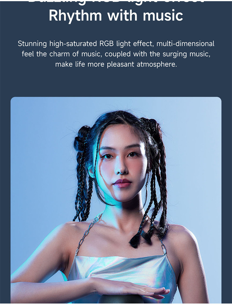 ZEALOT S64 50W Bluetooth Speaker Wireless Subwoofer TWS Portable Heavy Bass Surround Stereo ...