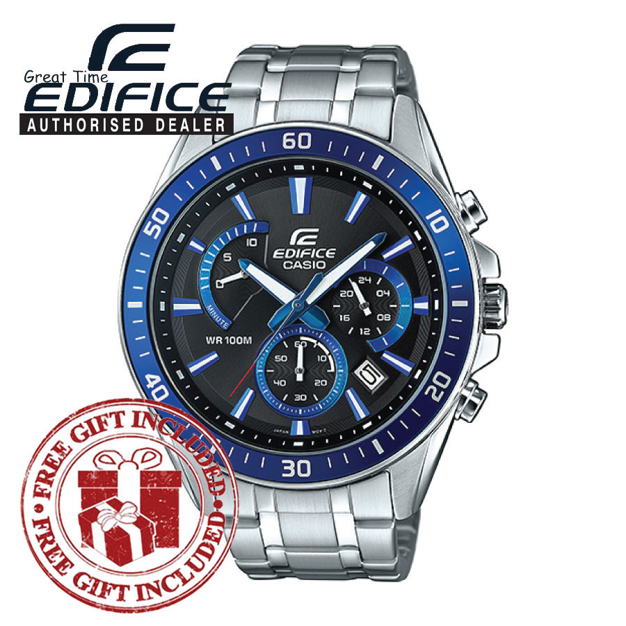 (READY STOCK) Official Marco Warranty CASIO Edifice EFR-552D-1A2 Series ...