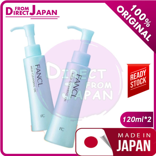 【现货】Japan FANCL 120ml x2 Mild Cleansing Oil Makeup Remover | Shopee Malaysia