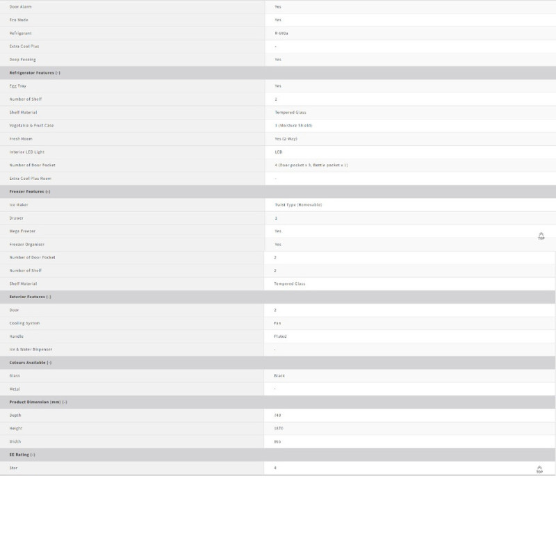 Sharp SJ-P882MFGK Fridge 720L Hybrid Cooling System SJP882MFGK Peti Ais ...