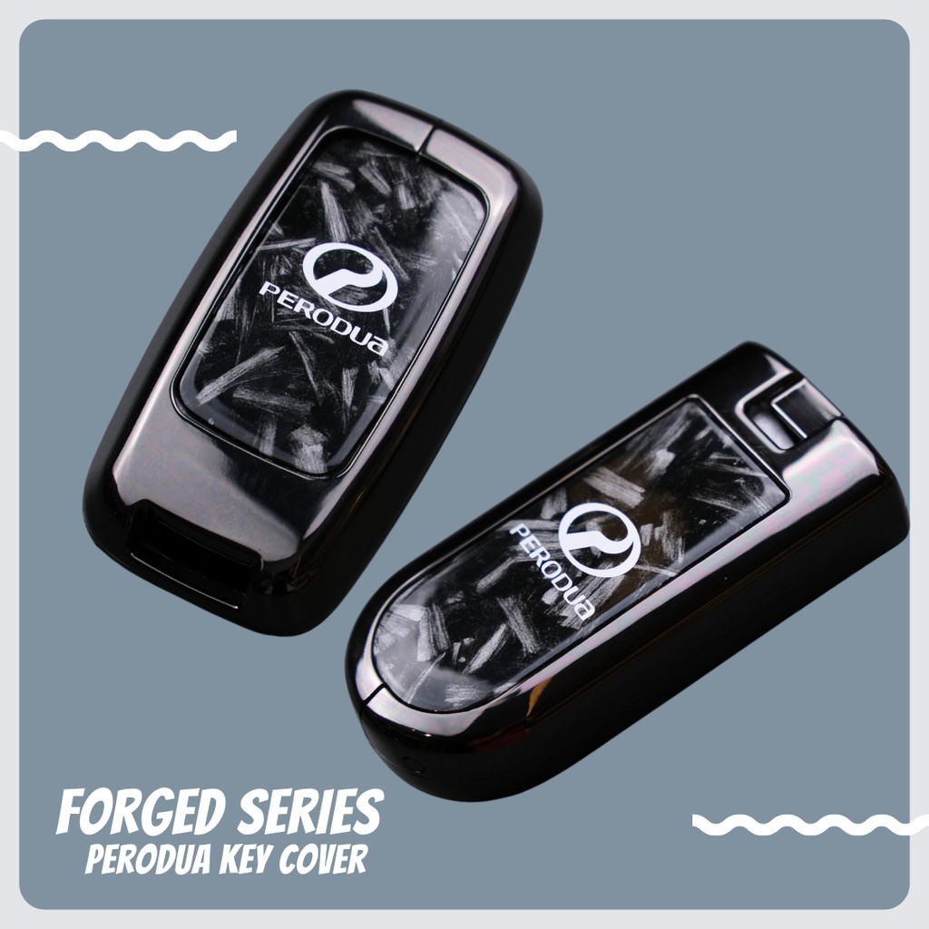 PERODUA AXIA ARUZ BEZZA MYVI ALZA ATIVA Forged Titanium Remote Car Key ...