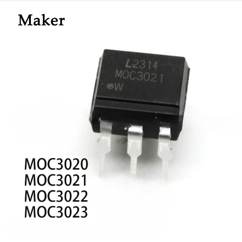 10/5/2Pcs Original MOC3021 MOC3022 MOC3023 MOC3020 CT3022 DIP-6 Optocoupler IC New | Shopee Malaysia
