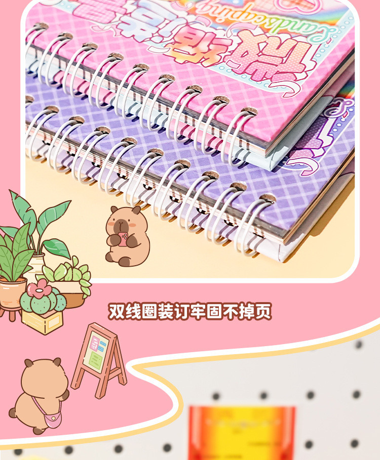 【🇲🇾 Ready Stock】Miniature Sticker Book 貼紙本 贴纸书 scene sticker book 3d ...