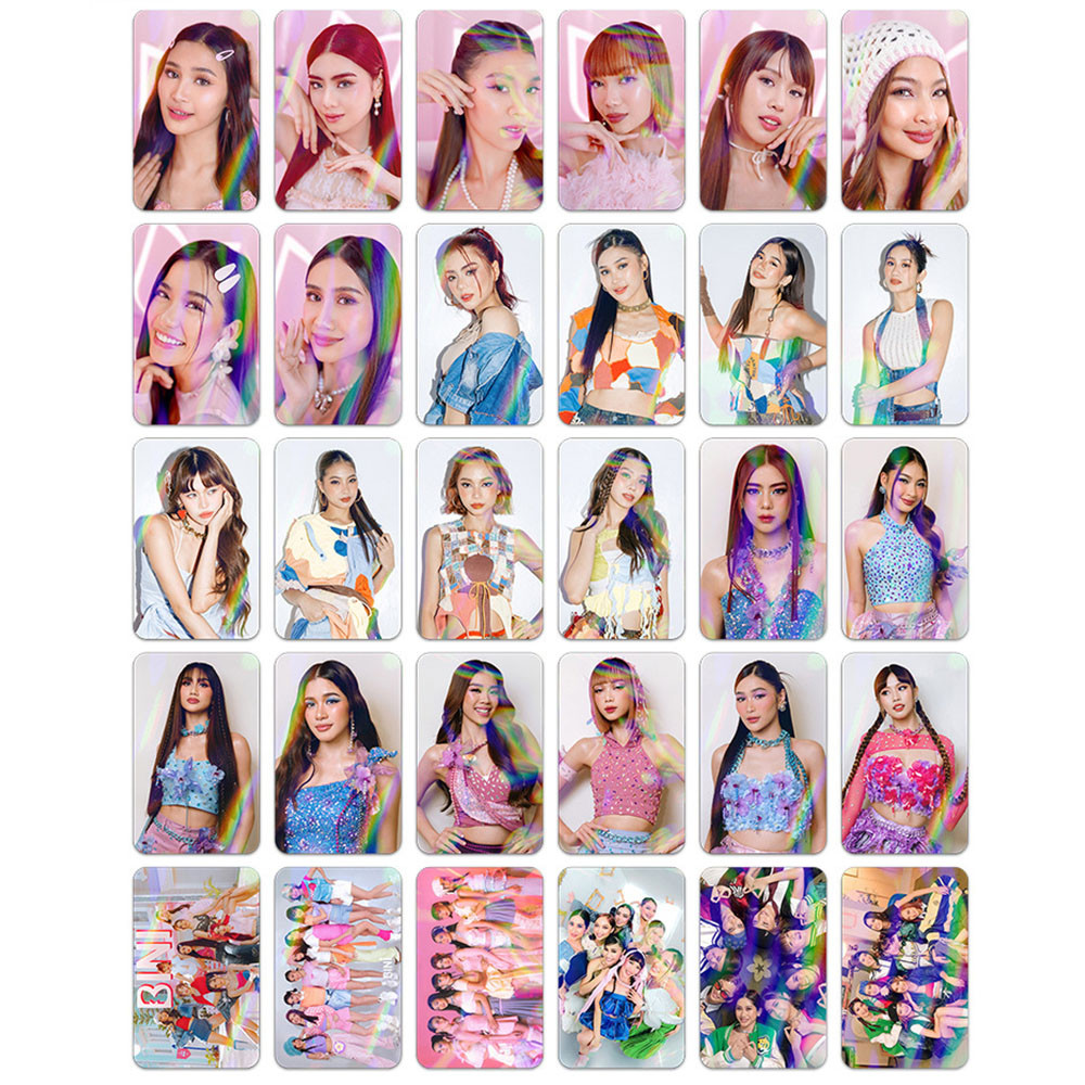 30Pcs BINI Lomo Cards Kpop Photocards Gift BINI Photocards Jollibee ...