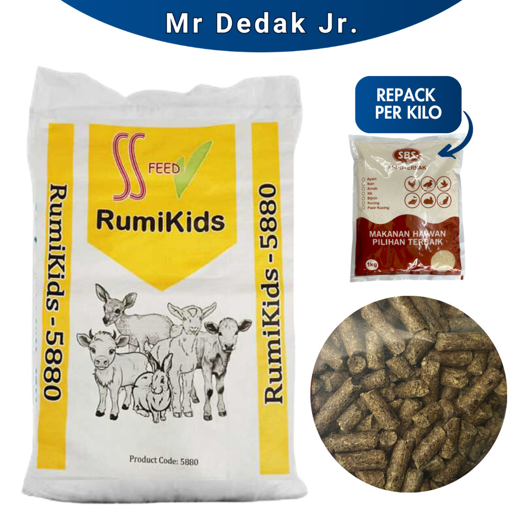 [10KG] [5880] [REPACK] - RUMIKIDS SOON SOON DEDAK ANAK LEMBU, KAMBING ...