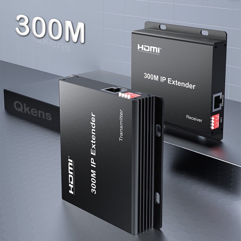 300M IP HDMI Extender Over Rj45 Cat5e Cat6 Network Cable HDMI Ethernet ...