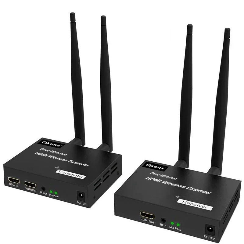 200m Wireless HDMI Extender 1080P Screen Share Video Transmitter ...