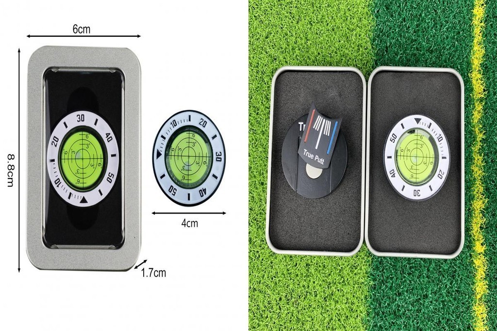 SDRU Golf Green Reader with Ball Marker Golf Putt Green Reader High ...