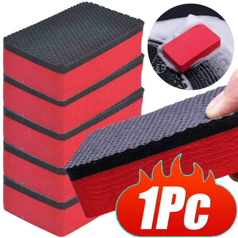 Car Magic Mud Sponge Block Pad - Car Buffer Polisher Decontamination ...