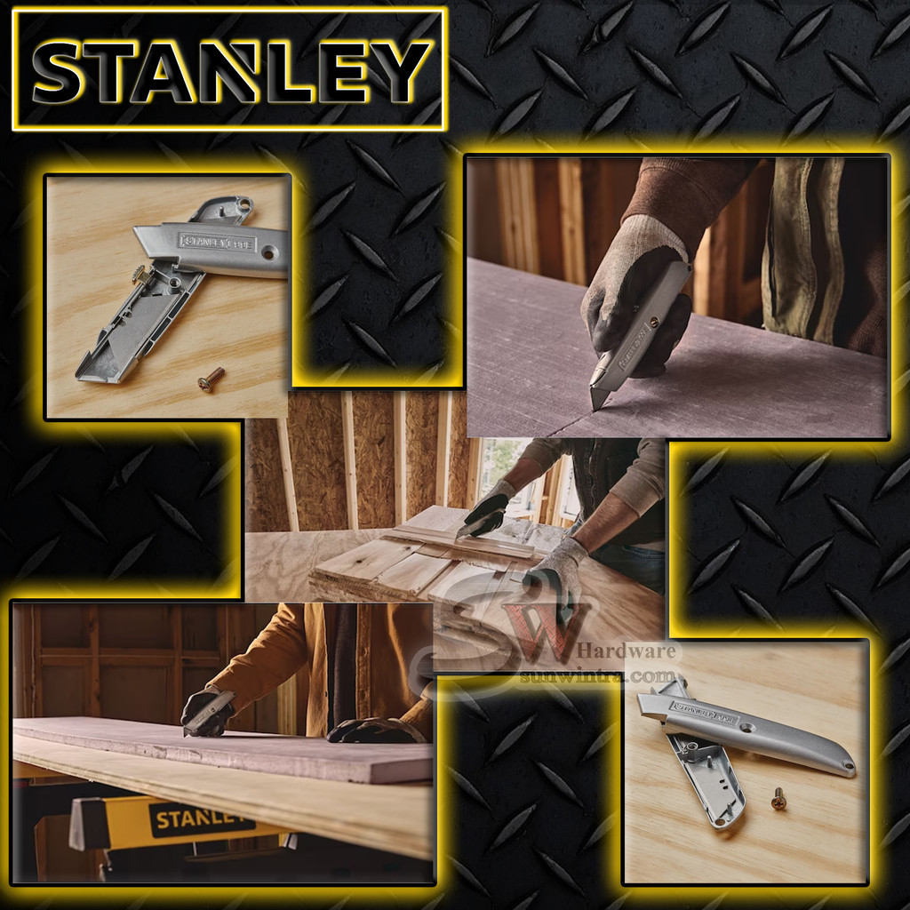 STANLEY CLASSIC 99 RETRACTABLE UTILITY KNIFE 10-099 10099 with Extra 2 ...