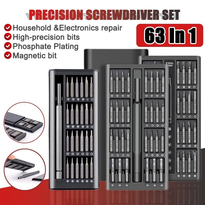 Precision Screwdriver Set – Magnetic Laptop and Computer Repair Kit ...