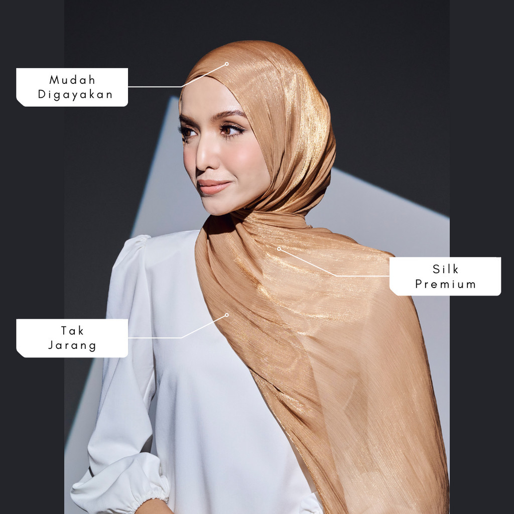 Shawl Shimmer Silk Viral High Quality/ Shawl Glossy/ Shawl Shimmering ...
