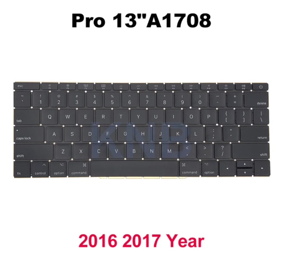 New For Macbook Pro Retina 13 "15" A1706 A1707 A1708 US Keyboard ...