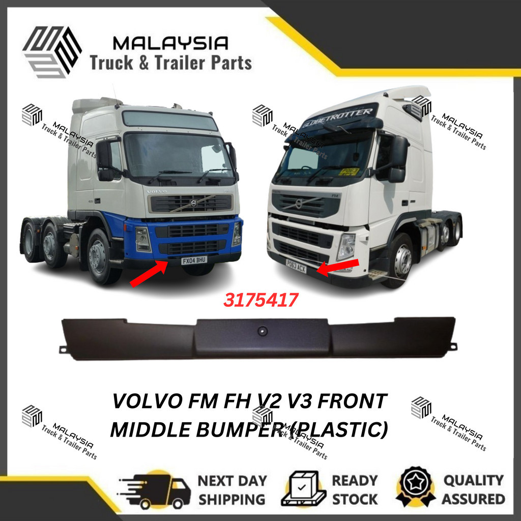 VOLVO FM FH V2 V3 FRONT BUMPER CENTER PLASTIC 3175417 | Shopee Malaysia