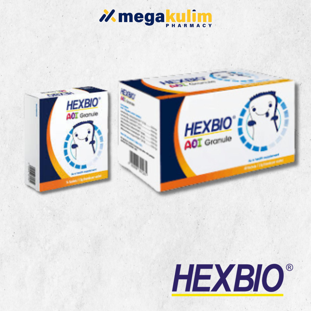 Hexbio AOI Granules Probiotic for Kids ( 14 SacX1.5G / 60 SacX1.5G ...