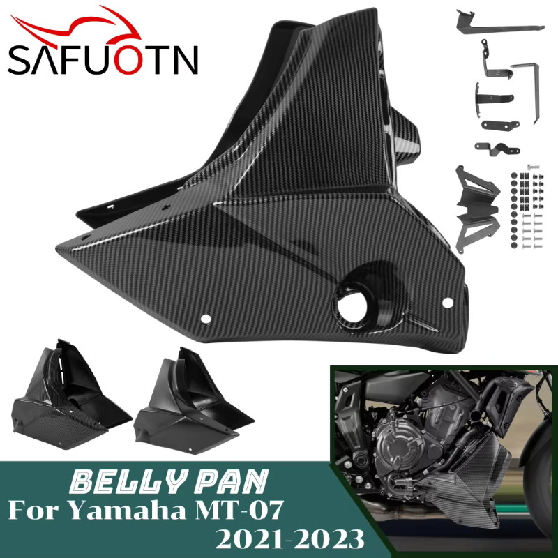 For MT-07 Engine Spoiler Belly Pan For Yamaha FZ-07 MT07 MT 07 2021 ...