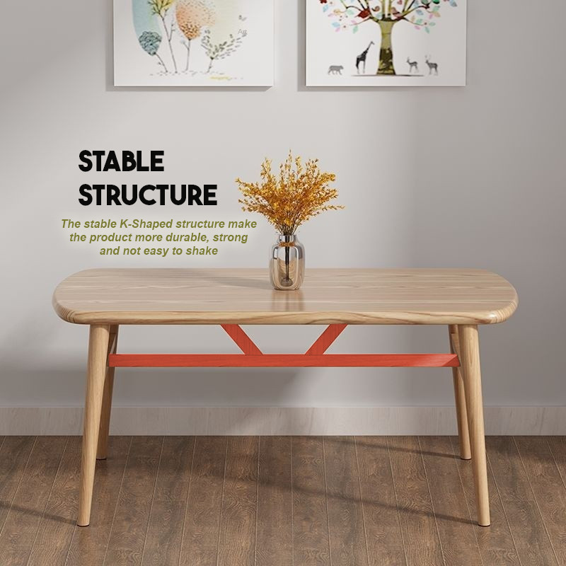 SANCY 120cm 4-6 People Living Room Dining Table Widen Anti Collision ...