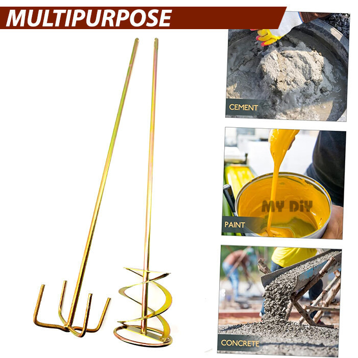 MYDIYHOMEDEPOT - 24inch SDS Heavy Duty Paint Mixer Rod Bar Cement ...